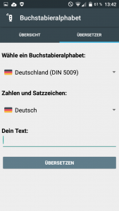 [App-Vorstellung] Buchstabieralphabet (Buchstabiertafel, Funkalphabet)